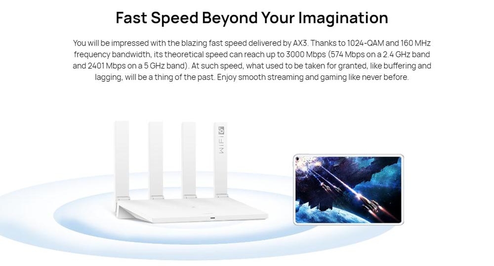 HUAWEI Router AX2 Pro Dual-band Router with Wi-Fi 6 - Gadgetoo.Com.bd